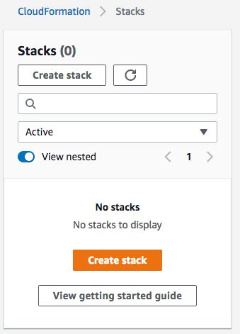 Creating A Stack On The AWS CloudFormation Console AWS CloudFormation