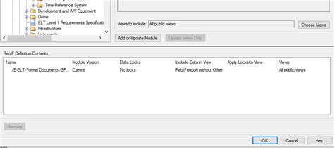 2 Exporting Reqif From Doors — Elt Ics Developer Guide 01 Documentation