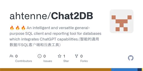Github Ahtennechat2db 🔥 🔥 🔥 An Intelligent And Versatile General