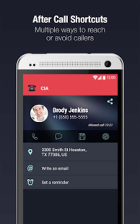 Cia Caller Id Call Blocker Apk สำหรับ Android ดาวน์โหลด