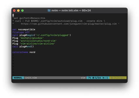the colours don t appear as advertised · issue 238 · nordtheme vim