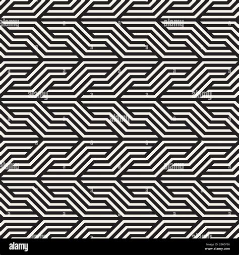Vector Seamless Pattern Modern Stylish Abstract Texture Repeating Geometric Tiles From