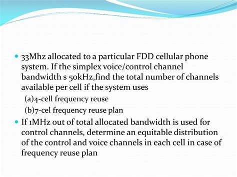Ppt The Cellular Concept System Design Fundamentals Powerpoint