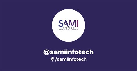 Samiinfotech Twitter Instagram Facebook Linktree