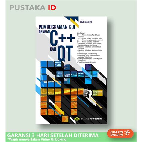 Jual Buku Pemrograman GUI Dengan C Dan QT Shopee Indonesia