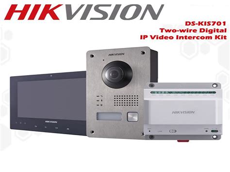 Hikvision IP Two Wire Video Intercom Kit Serenity Security Services