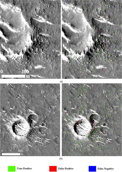 Rock Detection Results In The Two Selected Regions Based On Download Scientific Diagram