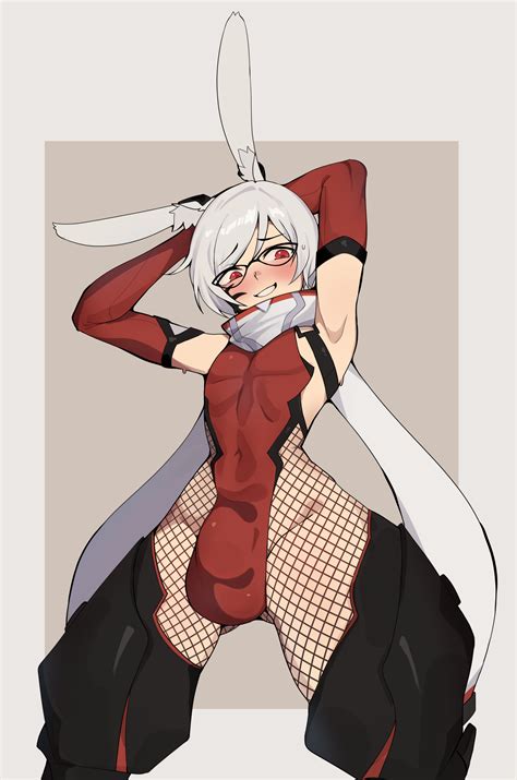 Rule 34 Absurd Res Animal Humanoid Biped Blush Bulge Clothed Clothing