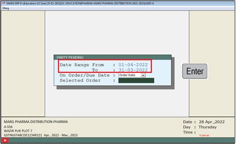 How To View Party Wise Pending Sale Order Report In Marg Software