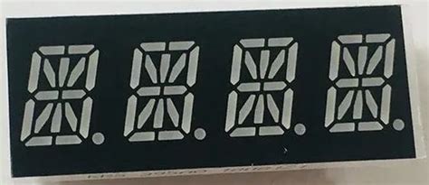 Customized Smd Segment Led Display Alphanumeric Display For Display