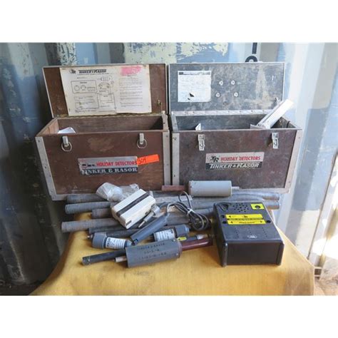 Tinker And Rasor Model Ap W Holiday Detector High Voltage Ground 3 5 5 8 And 2 Boxes Oahu Auctions