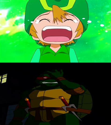 Raph Facepalms To T K S Crying By Niklasm15 On Deviantart
