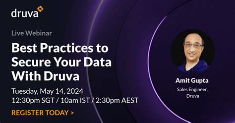 Best Practices To Secure Your Data In Your It Environment With Druva Druva India