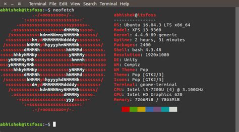 Display Linux Distribution Logo In Ascii Art In Terminal