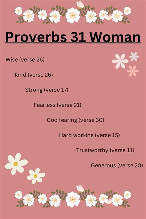 Proverbs 31 Woman Artofit
