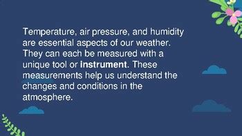 Presentable PDF Measuring Temperature Air Pressure And Humidity