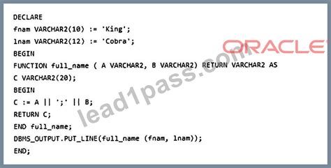 pass oracle database pl sql developer certified professional 1z0 149