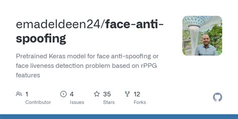 Github Emadeldeen24face Anti Spoofing Pretrained Keras Model For