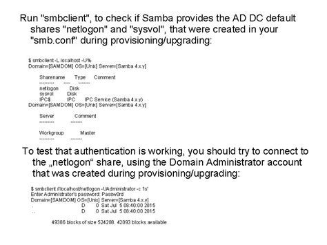 Setup A Samba Active Directory Domain Controller Https