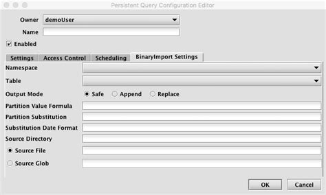 Importing Binary Log Files Deephaven