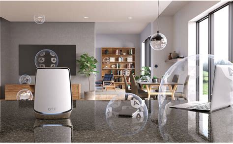 Netgear Orbi Rbk862s Wireless Tri Band 2 Piece Mesh Wi Fi System Ax6000 Router With 1 Satellite