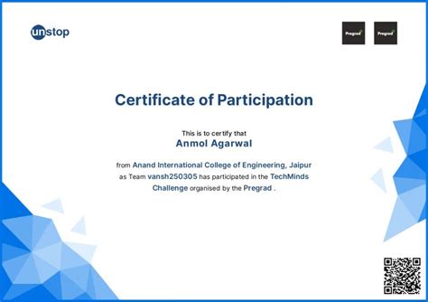 Completed Tech Minds Challenge By Pregrad Anmol Agrawal Posted On The