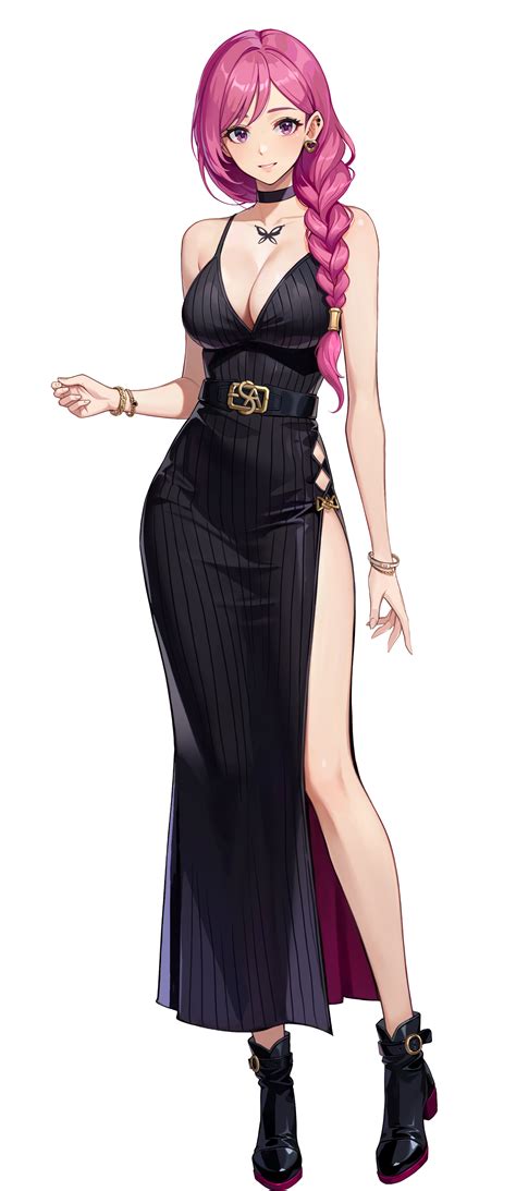 Han Semi Solo Leveling Solo Leveling Arise Absurdres Highres Official Art 1girl Black