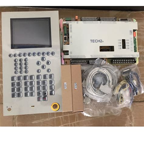Techmation Tech2 Control System For Injection Molding Machine Tech 2 Plc With Hmi 8 Inch Panel