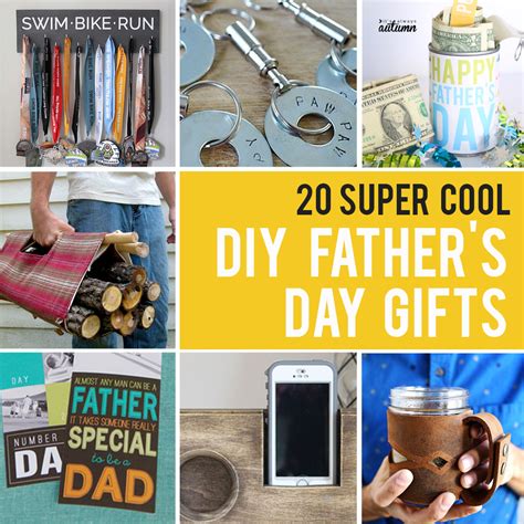 20 Super Cool Handmade Fathers Day Ts Diy For Dad
