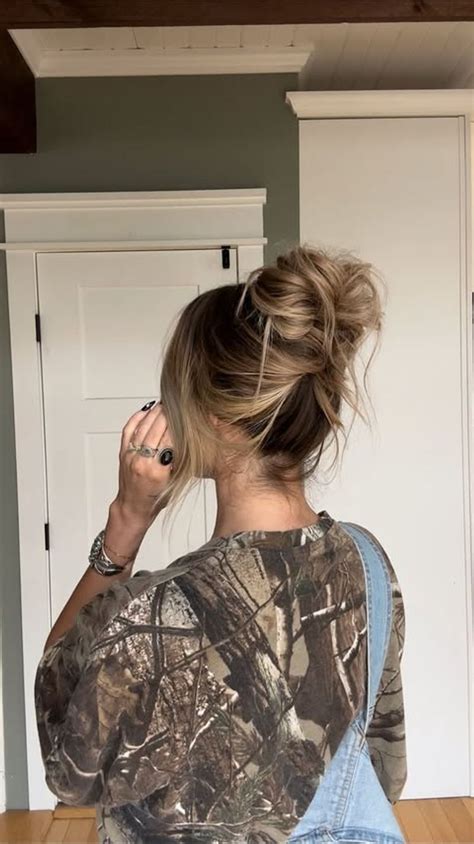 Mastering The Messy Bun My Secret Formula