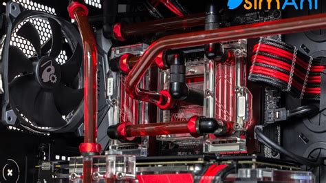 Мощный игровой ПК за 6300$ c жидкостным охлаждением (СВО)/ Watercooling ...