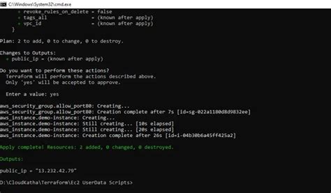 How To Execute Ec2 User Data Script Using Terraform Cloudkatha