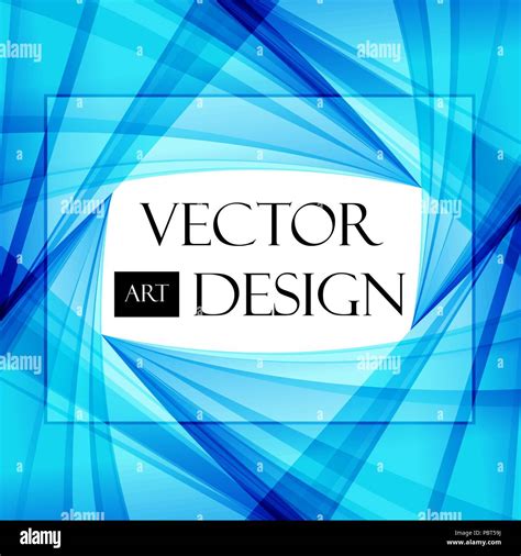 Blue Abstract Background Overlay Shape Stock Vector Image And Art Alamy