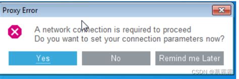 Stm32cubemx遇到proxy Errorstm32cubemx Proxy Error Csdn博客