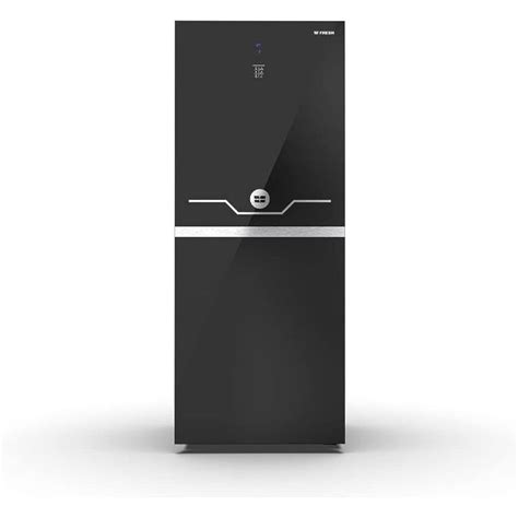 Fresh Digital Upright Deep Freezer No Frost 200 Liter 6 Drawers Black FNU MT270GB