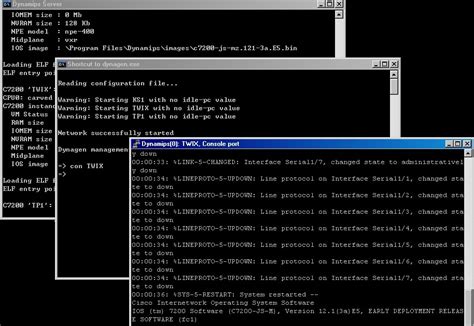 的貼貼貼寫 Dynamips Dynagen Cisco Router 模擬器 自建 CCNA CCNP CCIE Lab