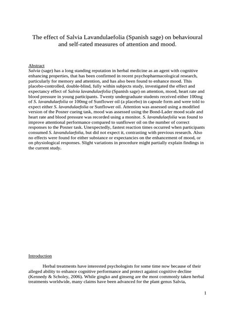 Excellent Example Of A Quantitative Report Pdf Standard Error Placebo