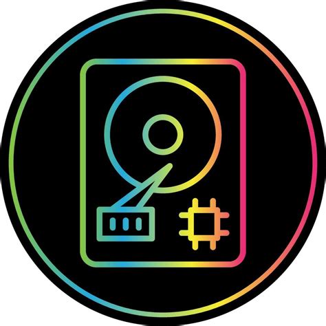Hard Disk Vector Icon Design Vector Art At Vecteezy