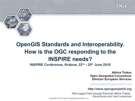 PDF OpenGIS Standards And Interoperability How Is The OGC Inspire Ec Europa Eu Events
