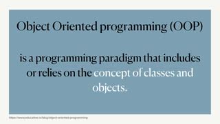 Python Object Oriented Programming | PDF | Programming Languages | Computing