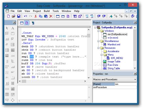 Easy Code For Masm Download Softpedia