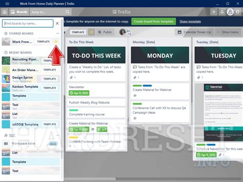 How To Star Trello Template