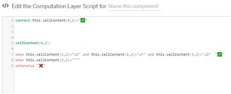 Self Checking Tables Questions Computation Layer Support Forum