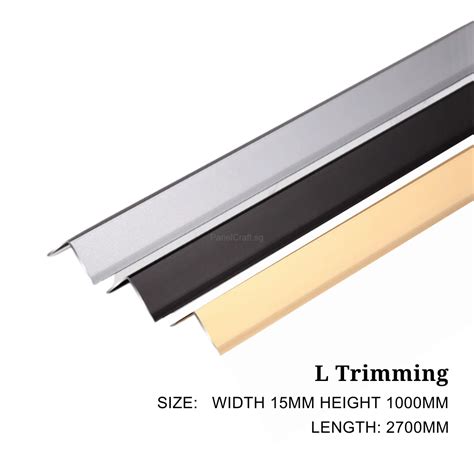 Aluminium L Trimming