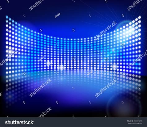 Led Screen Vector Illustration Stock Vector Royalty Free Shutterstock