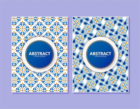 Premium Vector Colorful Abstract Pattern Cover Design