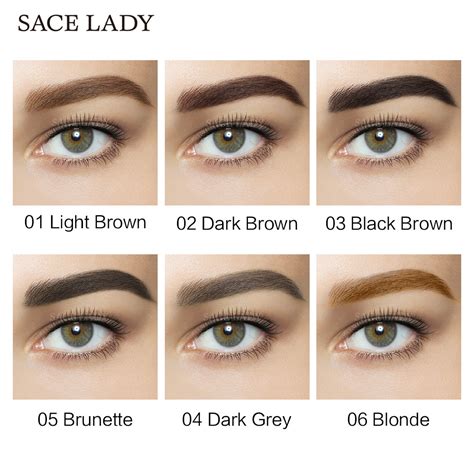 Waterproof Eyebrow Tinting Kit Semi Permanent Long Lasting Brow Color Gel Mascara For Eyebrow