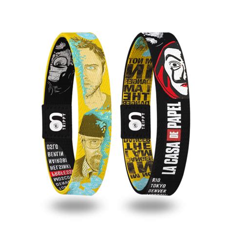 მძიმე დანაშაული და ქაღალდის სახლის სამაჯური Trippy