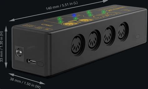 CME U MIDI WC MIDI Interface With Router Filter Mapper And Optional WIDI