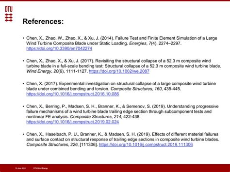 Dtuxiaochenstructural Strength Of Trailing Edge Sections Of Composite Wind Turbine Blades Ppt